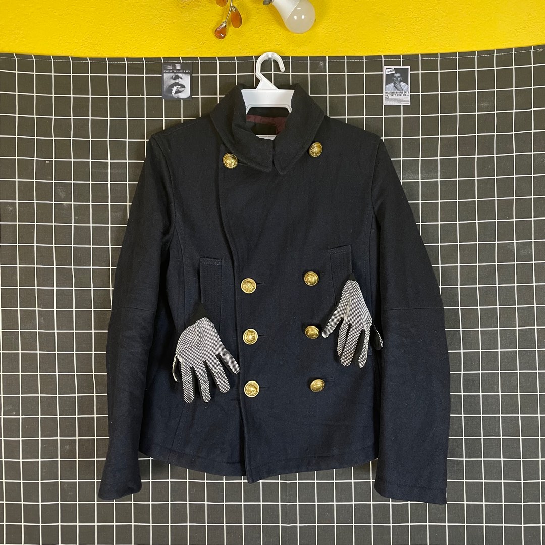 🇯🇵 BUFFALO BOBS GOLD BUTTON DOUBLE BREASTED WOOL JACKET, Men's Fashion ...