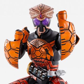 三上屋 行版 幪面超人 KAMEN RIDER OOO GREEED 幹部 排排坐 等待系列 扭蛋 GREED MEZOOL 水棲系 愛慾 ...