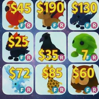 Adopt Me Frost Dragon(85398738)no quota , Video Gaming, Gaming ...