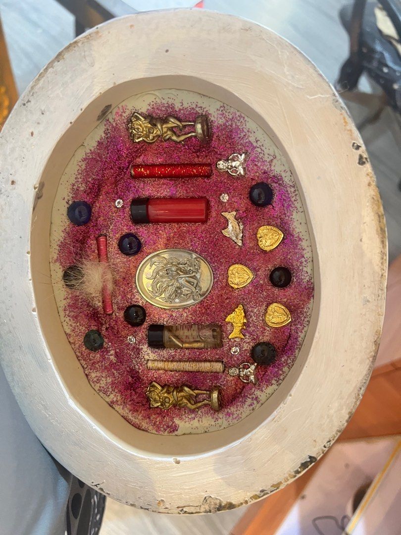 Aj sekha Big size 9 Nine tail fox 九尾狐 狐仙 Bucha status vintage religious ...