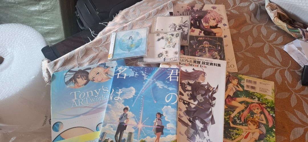 Anime Artbooks, CDs, and Posters Bundle, Hobbies & Toys, Memorabilia ...