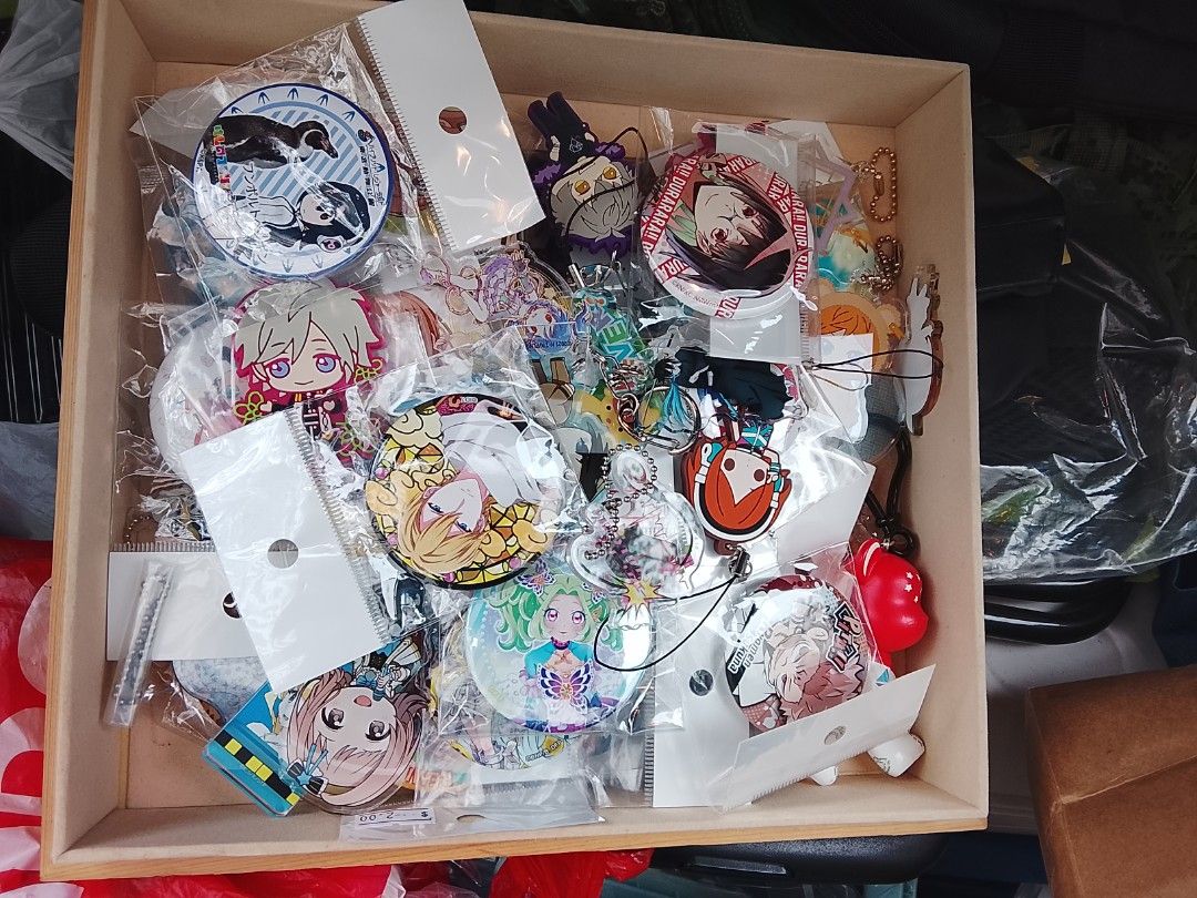 Anime Character Acrylic Charms and Badges, Hobbies & Toys, Toys & Games ...