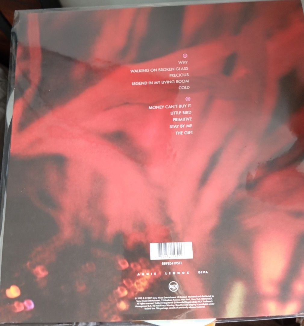 Annie Lennox Diva vinyl, Hobbies & Toys, Music & Media, Vinyls on Carousell