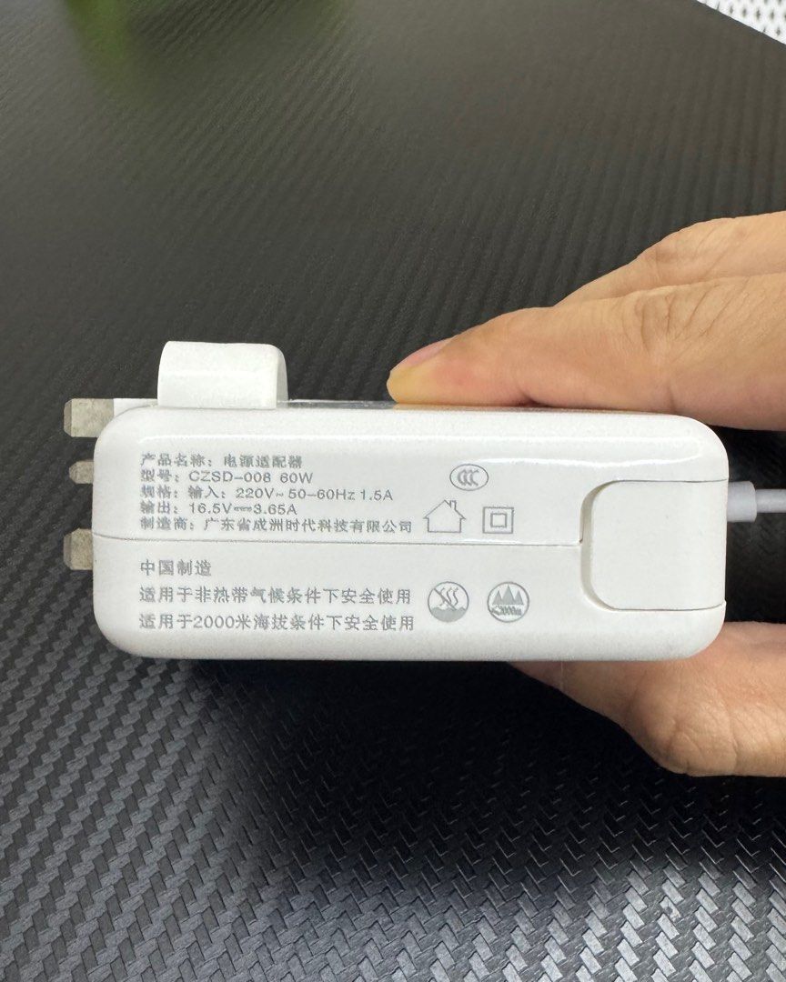 Apple 60W adapter with Magsafe Cable, Mobile Phones & Gadgets, Mobile ...