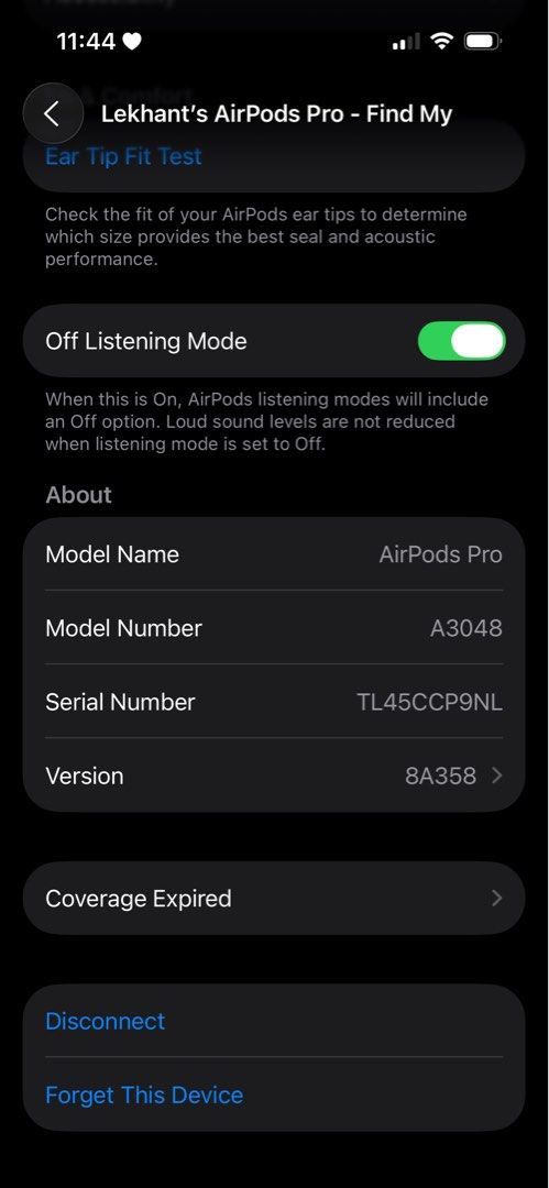 Apple Airpods Pro gen 2 earbuds both side , Audio, Earphones on Carousell