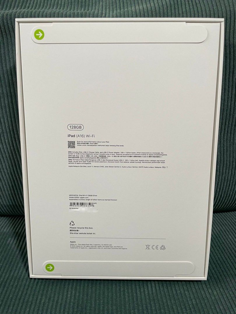 Apple iPad 11 Wi-Fi Silver 128GB, Mobile Phones & Gadgets, Tablets ...