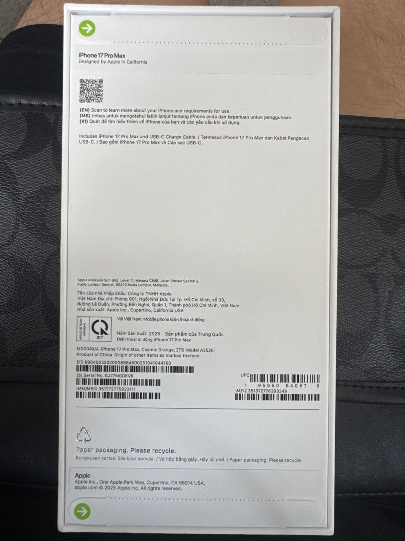 Apple iPhone 17 Pro Max - Brand New, Mobile Phones & Gadgets, Mobile ...