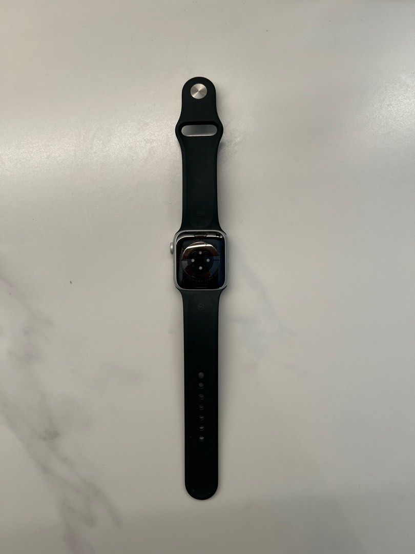 Apple Watch Series 6 - Silver aluminium 40mm, Green Band, Mobile Phones ...
