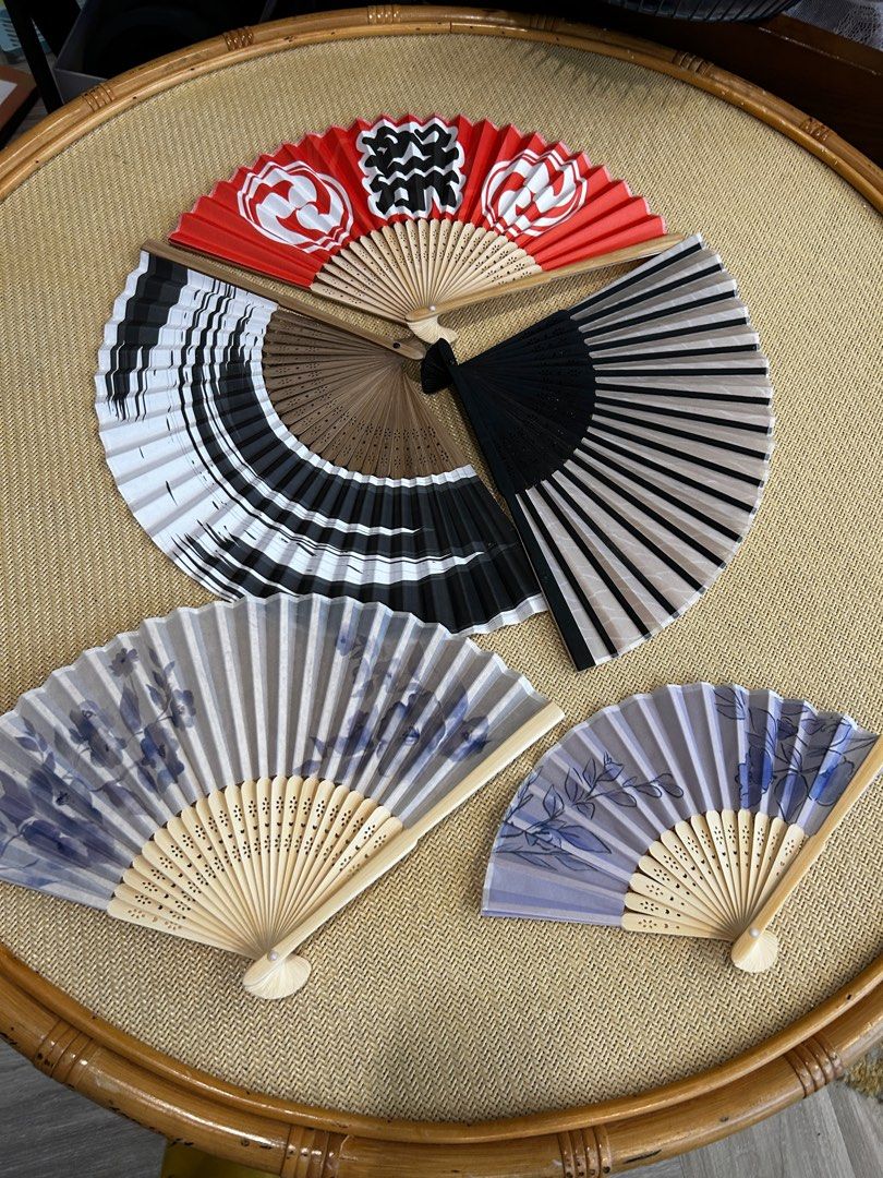 Assorted Decorative Hand Fans, Hobbies & Toys, Memorabilia ...