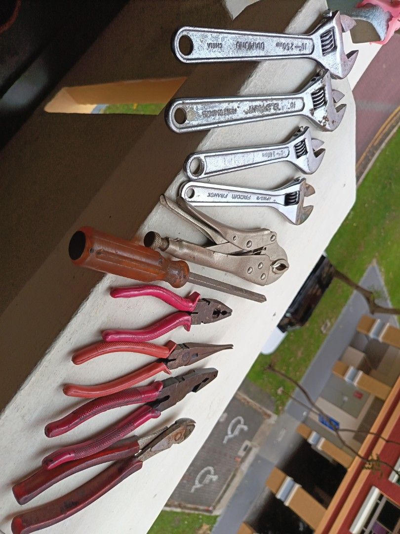 Assorted Hand Tools - Wrenches, Pliers, Screwdriver, Furniture & Home ...
