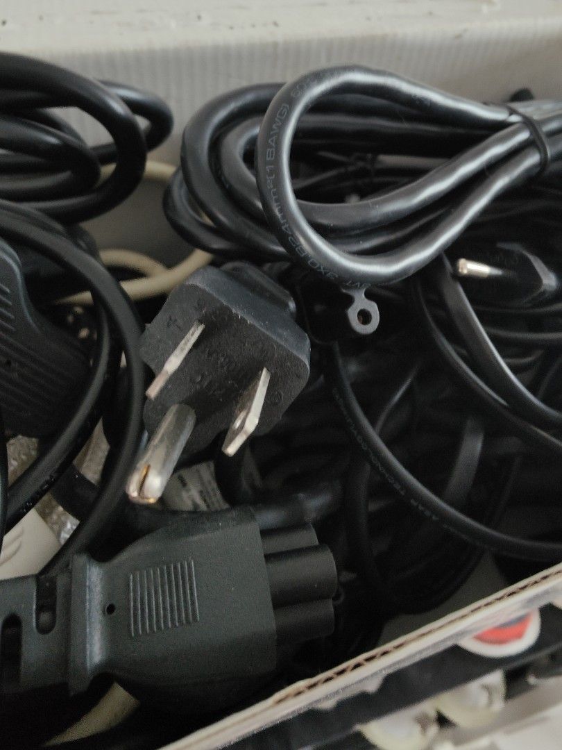 Assorted Power Cables - Various Types, Audio, Other Audio Equipment on ...