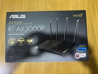 ASUS RT-AX3000P AX3000 Dual Band WiFi 6 Router, Computers & Tech, Parts ...