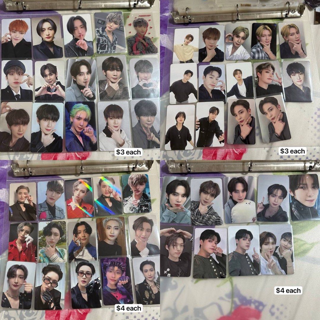 ateez assorted pcs, Hobbies & Toys, Memorabilia & Collectibles, K-Wave ...