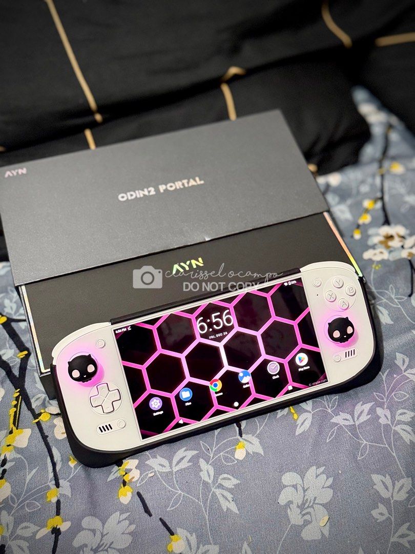 Ayn Odin 2 Portal Pro 12/512 Snapdragon 8 Gen 2 8000mAh Handheld Gaming ...