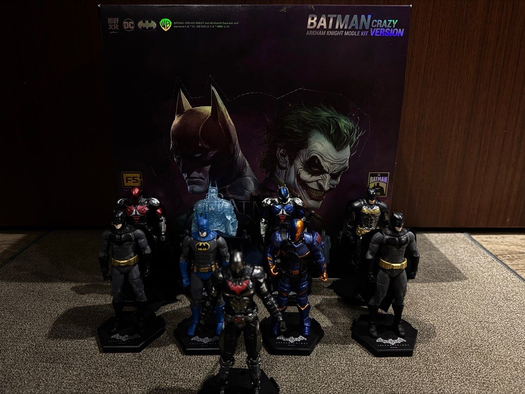 Batman Crazy Arkham Knight Model Kit Action Figures, Hobbies & Toys ...
