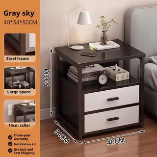 Bedside Cabinet/Wooden Bedside Table/Side Cabinet, Furniture & Home ...