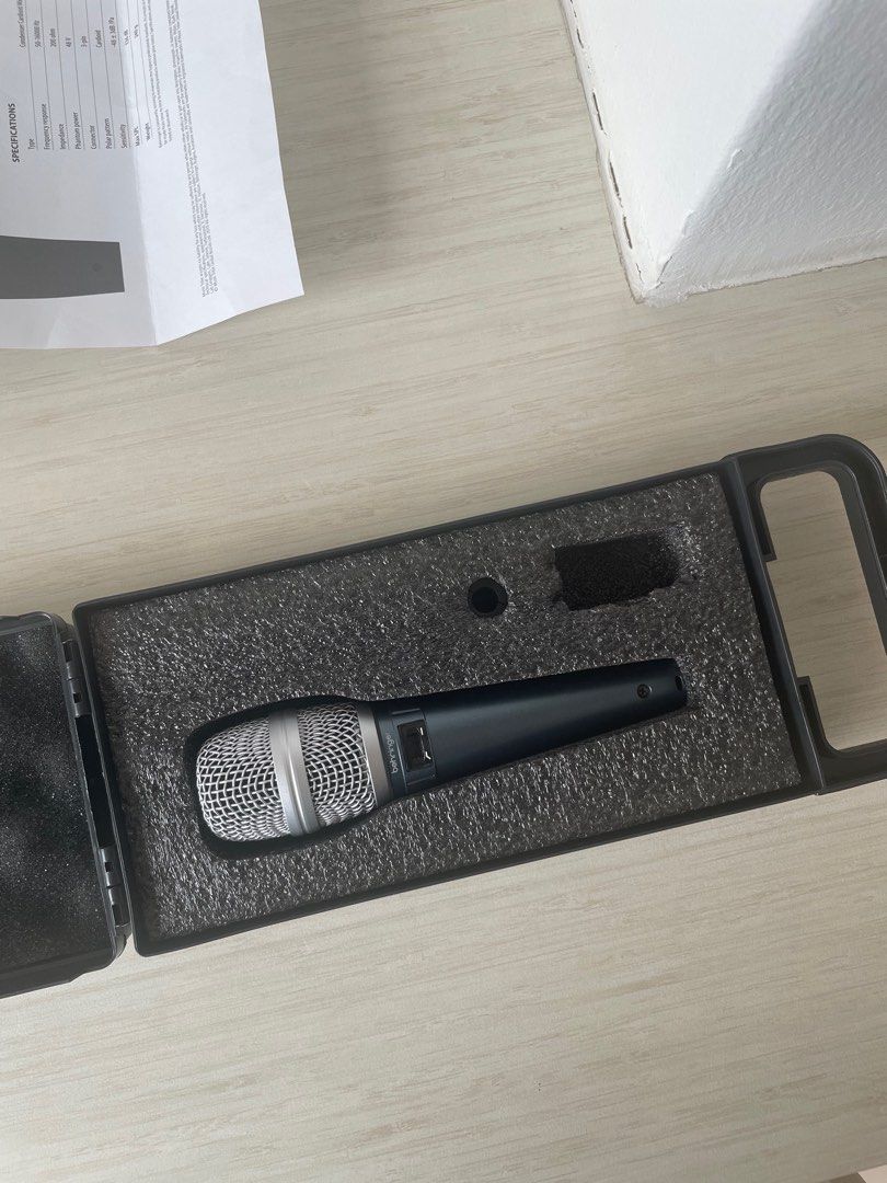 Behringer SB 78A Dynamic Microphone Set with Accessories, Audio ...