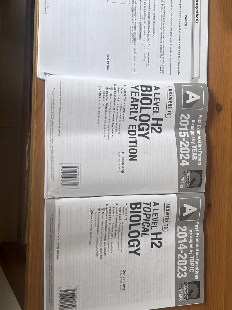 Biology Past Examination Papers - Topical & from 2014 to 2024 ...