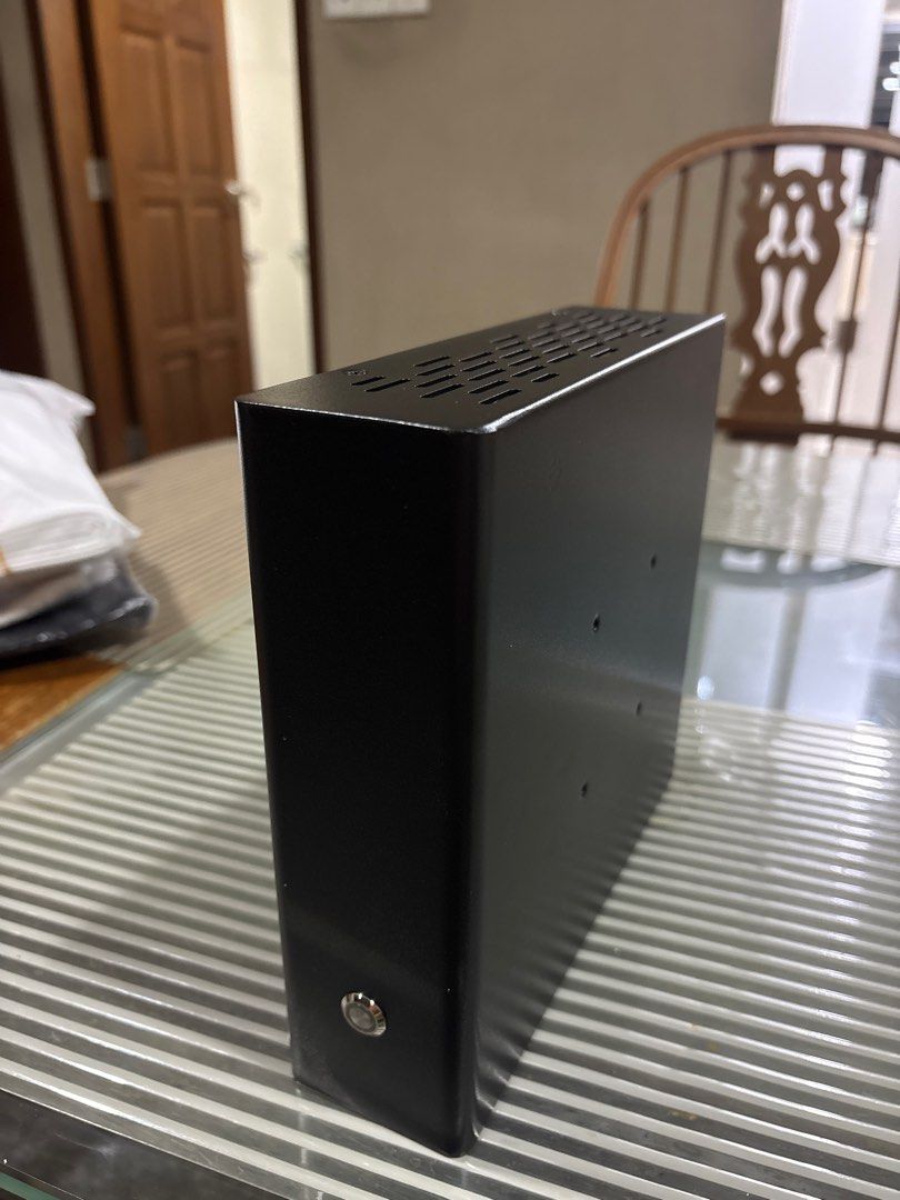 Black Micro ITX pc case, Computers & Tech, Desktops on Carousell