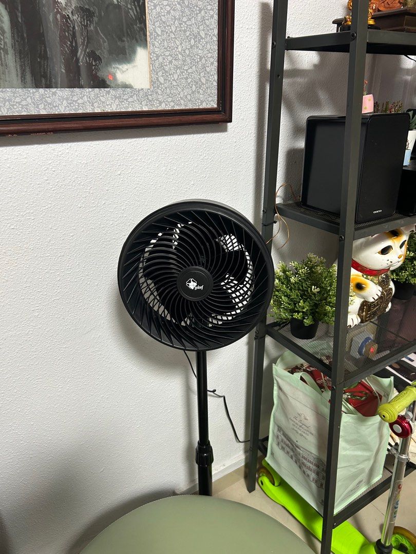 Black Stand Fan Warranty until Dec 2026, Furniture & Home Living ...