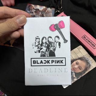 BLACKPINK Official Photocards PCs (Deadline, Born Pink, The Game, POB ...
