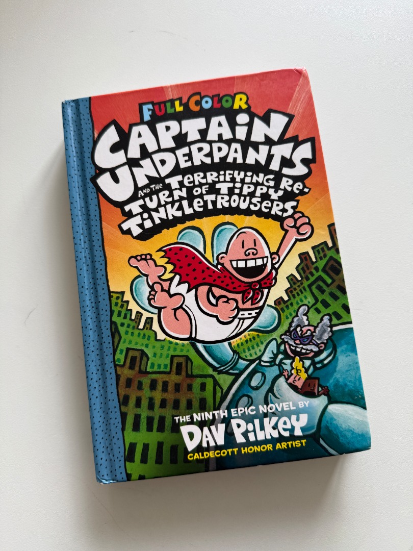 Captain Underpants and the Terrifying Return of Tippy Tinkletrousers ...