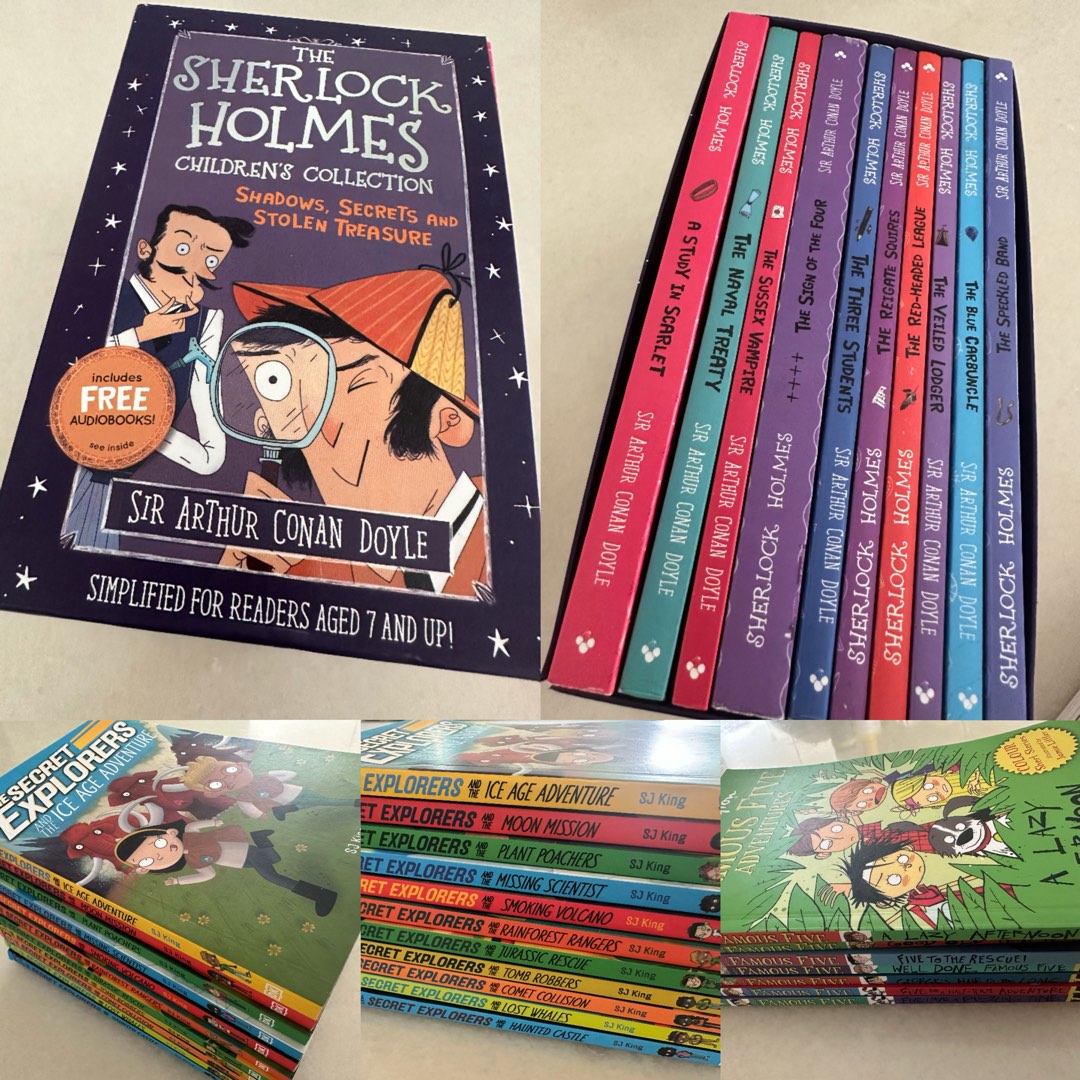 Children's Book Collection - Sherlock Holmes, Famous Five, Secret ...