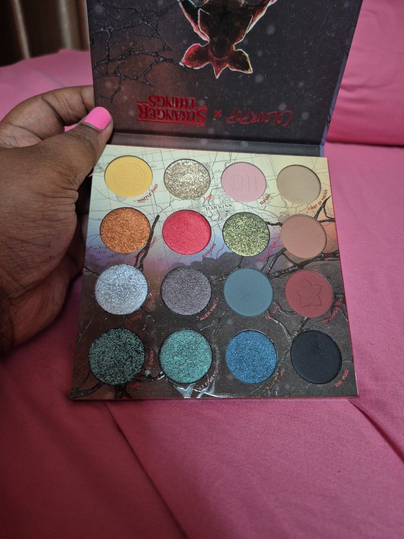 ColourPop x Stranger Things Eyeshadow Palette, Beauty & Personal Care ...