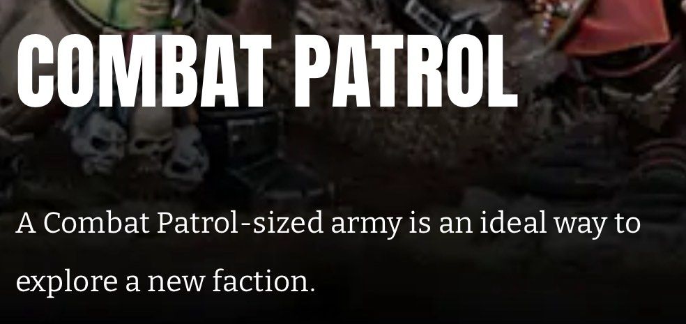 Custom Combat Patrol Box Set - Warhammer 40k, Hobbies & Toys, Toys ...