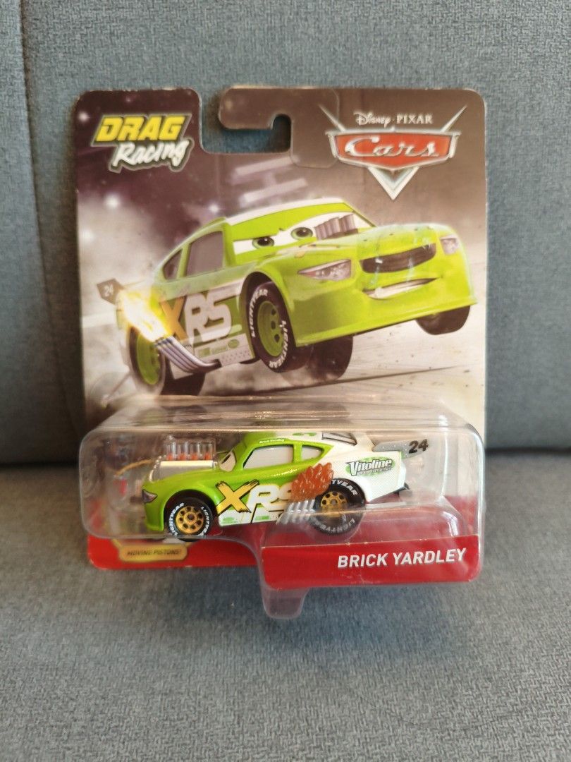 Disney Pixar Cars Drag Racing Brick Yardley, Hobbies & Toys, Toys ...