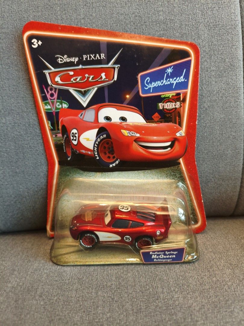Disney Pixar Cars Supercharged Lightning McQueen, Hobbies & Toys, Toys ...