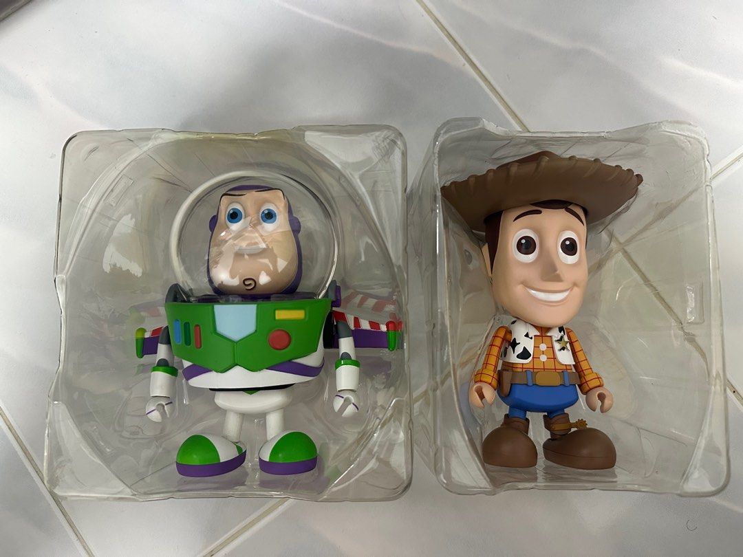 Disney Pixar Toy Story Buzz Lightyear & Woody Figures, Hobbies & Toys ...