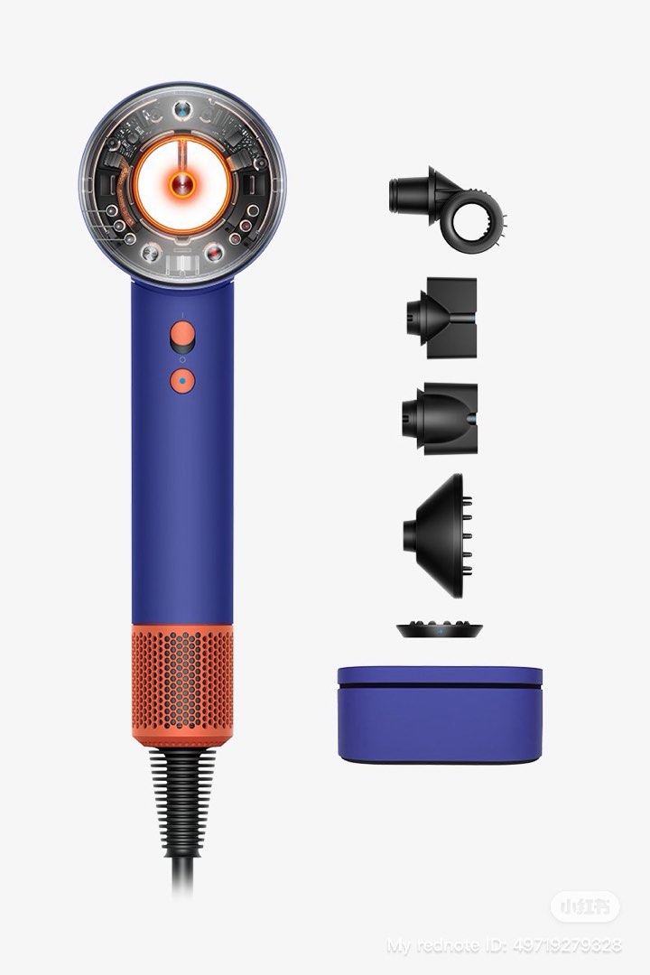 Dyson Supersonic nural vinca blue with presentation case, Beauty ...