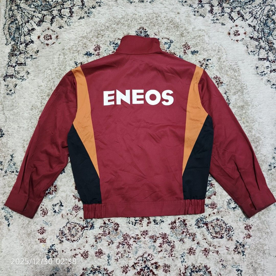 Eneos Work Jacket Racing Initial-D JDM Motorsport Size L, Men's Fashion ...