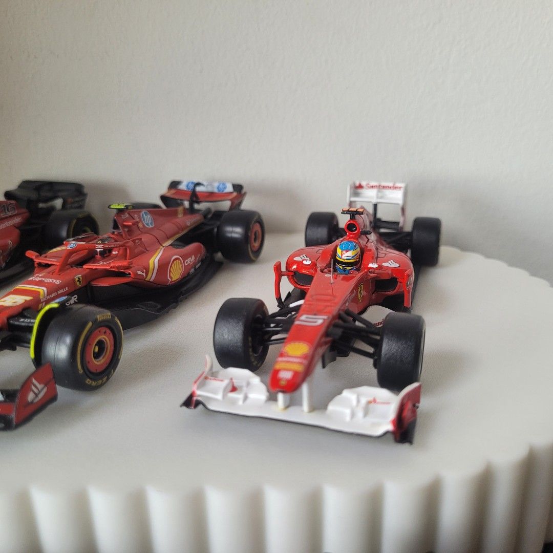 URGENT Ferrari F1 Model Cars - Set of 6, Hobbies & Toys, Toys & Games ...
