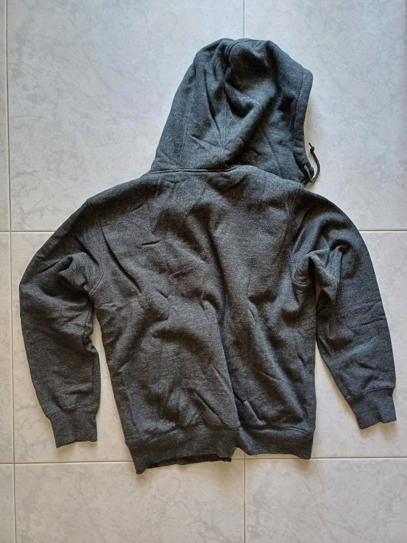 Fleece Lined Zip-Up Hoodie, Men's Fashion, Coats, Jackets and Outerwear ...
