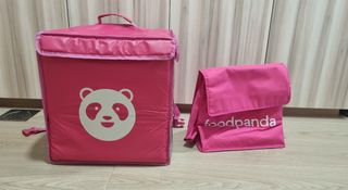 Foodpanda Delivery set, Motorcycles, Motorcycle Accessories on Carousell