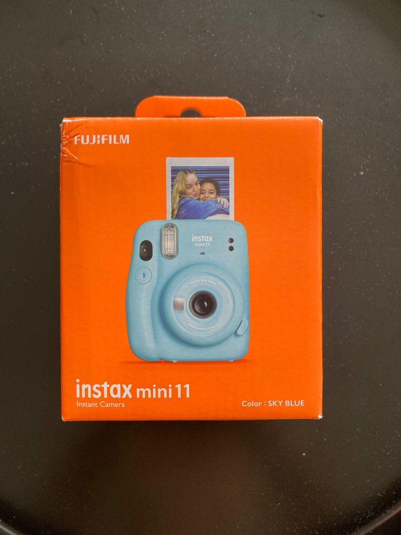 Fujifilm Instax Mini 11 - Sky Blue, Photography, Cameras on Carousell