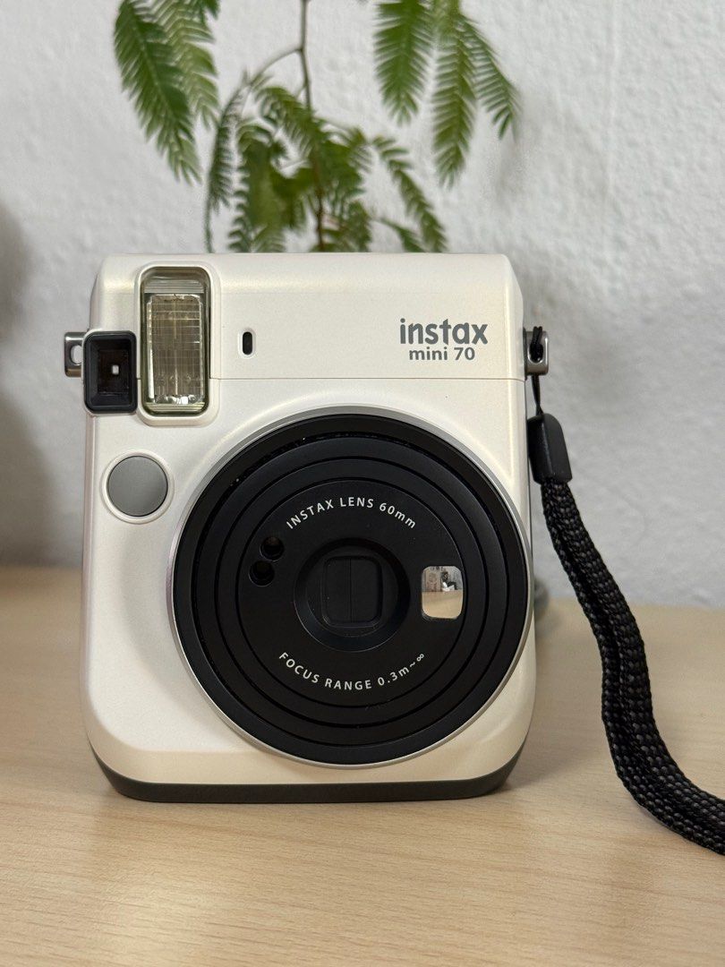 Fujifilm Instax Mini 70 Instant Camera - White, Photography, Cameras on ...