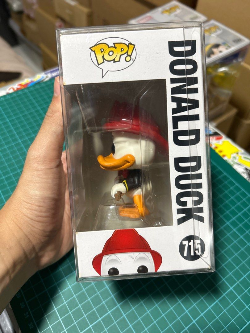 Funko Pop! Donald Duck Fireman #715 Fall Convention Exclusive, Hobbies ...