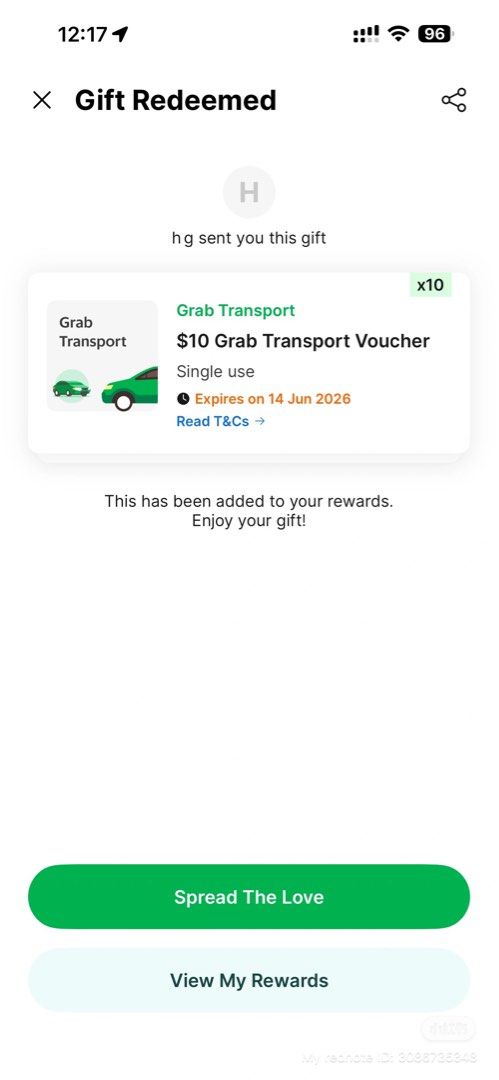 GrabFood & Grab Transport Vouchers - Exp. 15 Jun 2026, Tickets ...