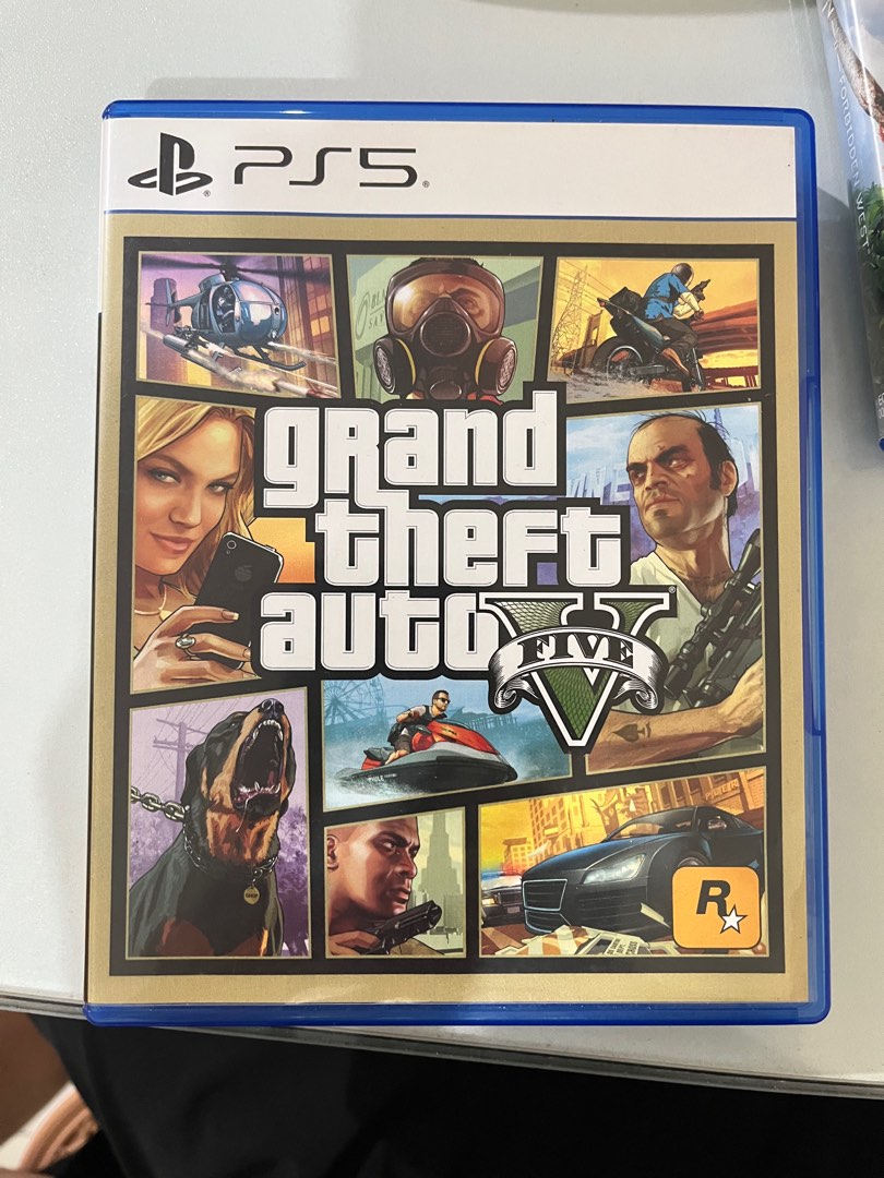 Grand Theft Auto V - PS5, Video Gaming, Video Games, PlayStation on ...