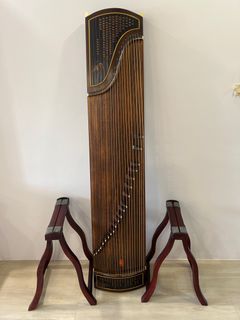 Chinese Guzheng Zither with Case, Hobbies & Toys, Musical Instruments ...