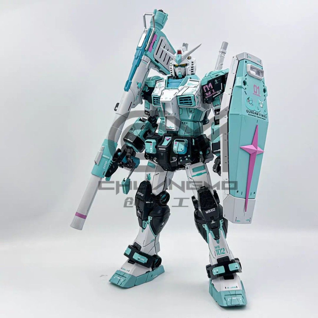 FULL SUM ORDER RUNNER SPRAYED PREPAINTED DABAN HATSUNE MIKU COLOR RX 78 ...