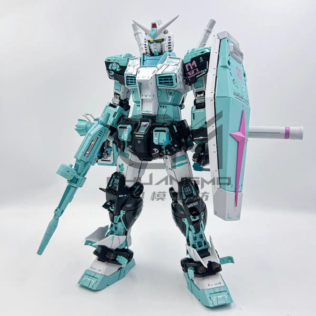 FULL SUM ORDER RUNNER SPRAYED PREPAINTED DABAN HATSUNE MIKU COLOR RX 78 ...