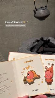 HEYTEA x Twinkle PopMart hey tea Pin, Hobbies & Toys, Memorabilia ...