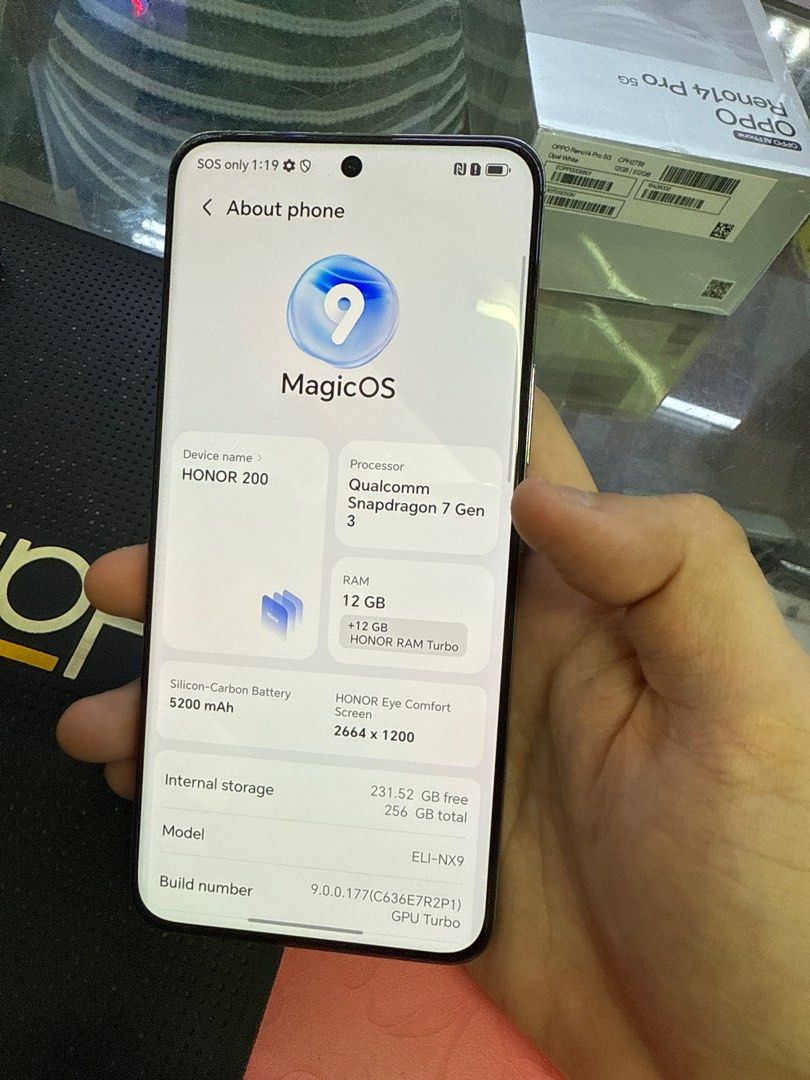 Honor 200 256GB Moonlight White, Mobile Phones & Gadgets, Mobile Phones ...