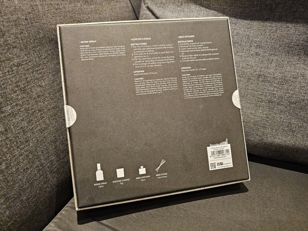 Hooga Senya & Yuzu Citrus Home Fragrance Set, Furniture & Home Living ...