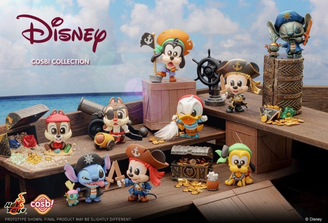 Hot Toys Disney Cosbi Pirate Collection Figures, Hobbies & Toys, Toys ...