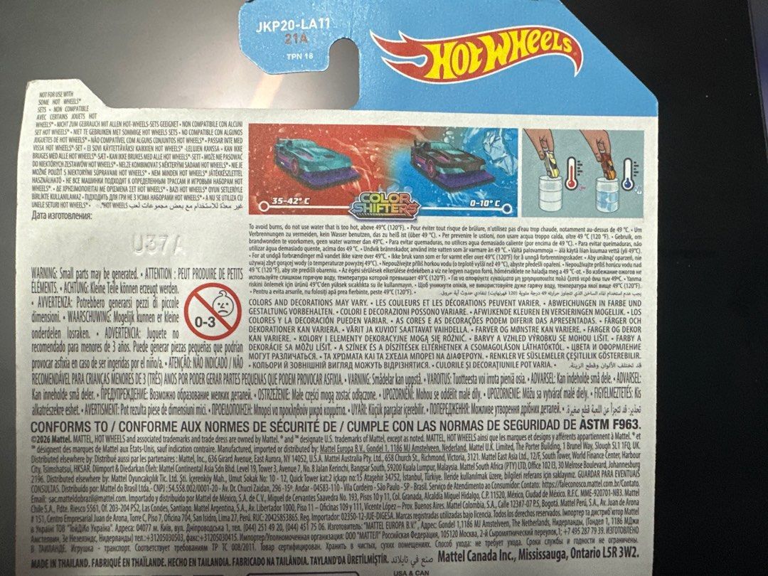 Hot Wheels Color Shifters Car GT-Scorcher, Hobbies & Toys, Toys & Games ...